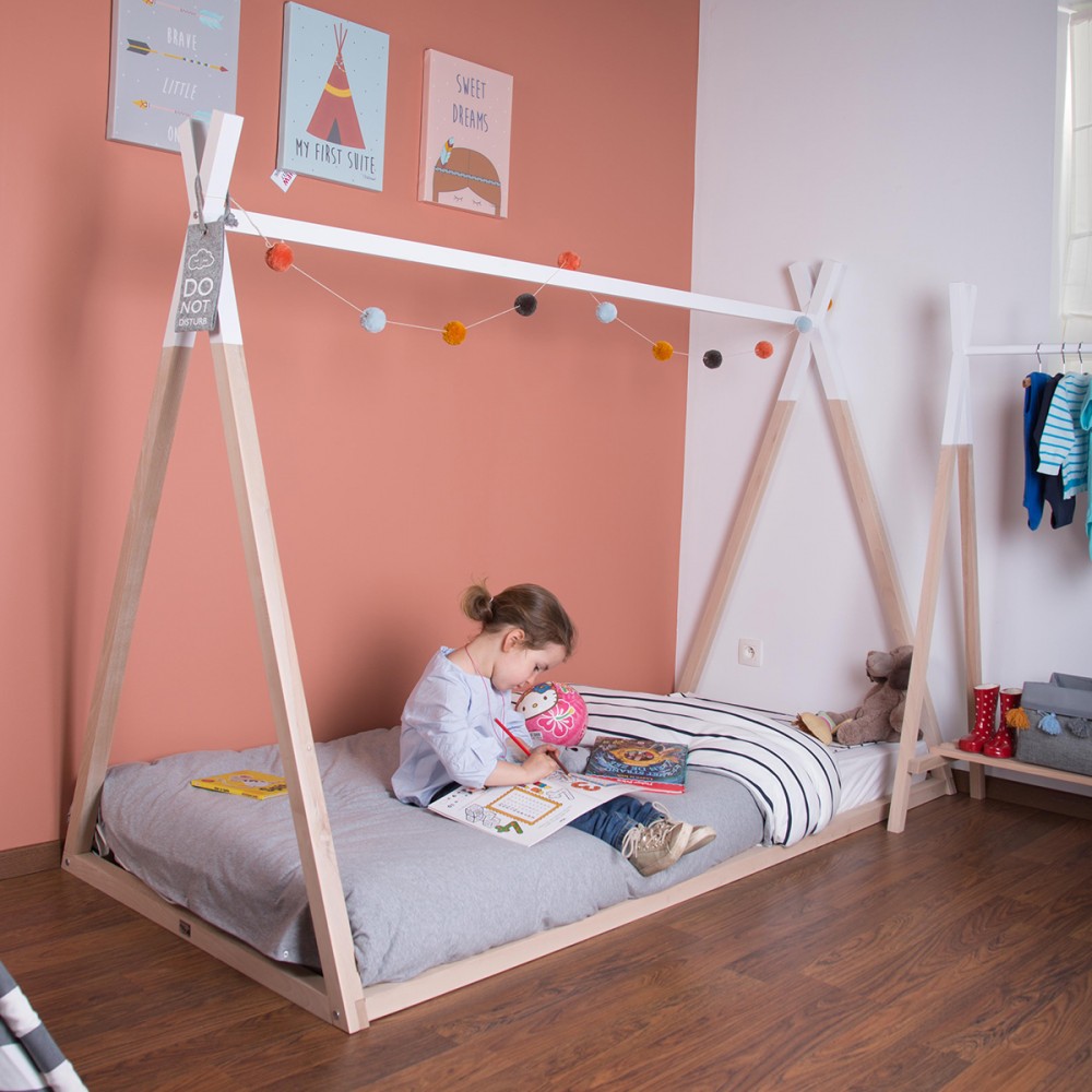 Lit tipi 70/140 de la marque Childhome